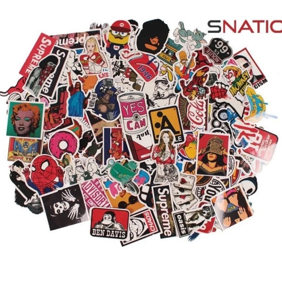SNation® | Accessories | 75pc Hypebeast Sticker Pack | Poshmark